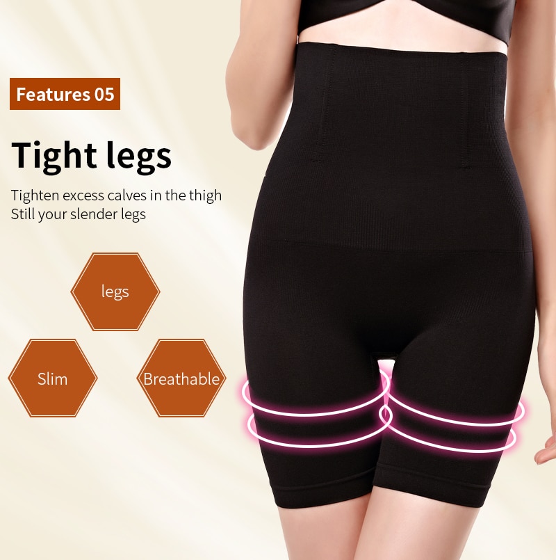 Womens High Waist Tummy Control Shorts